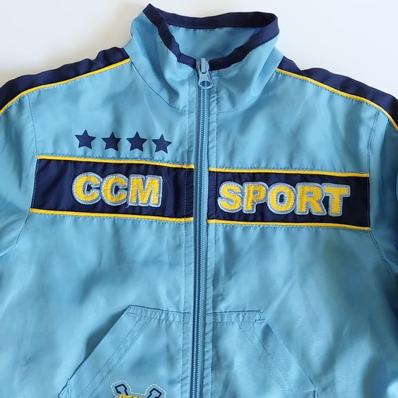 CCM | Jackets & Coats | Ccm Hockey Lightweight League Sport Blue Jacket ...